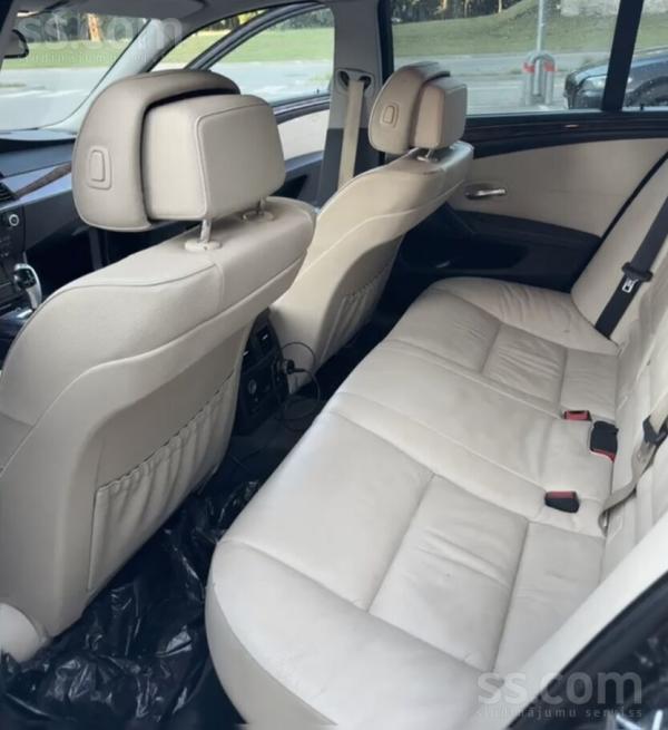 Melns BMW 525 2007 Rīga, ar dzinēja tilpumu 3.00 L un nobraukumu 462 tūkst. km par 4400 €, foto 10 vietnē AUTOMOTO.COM.LV