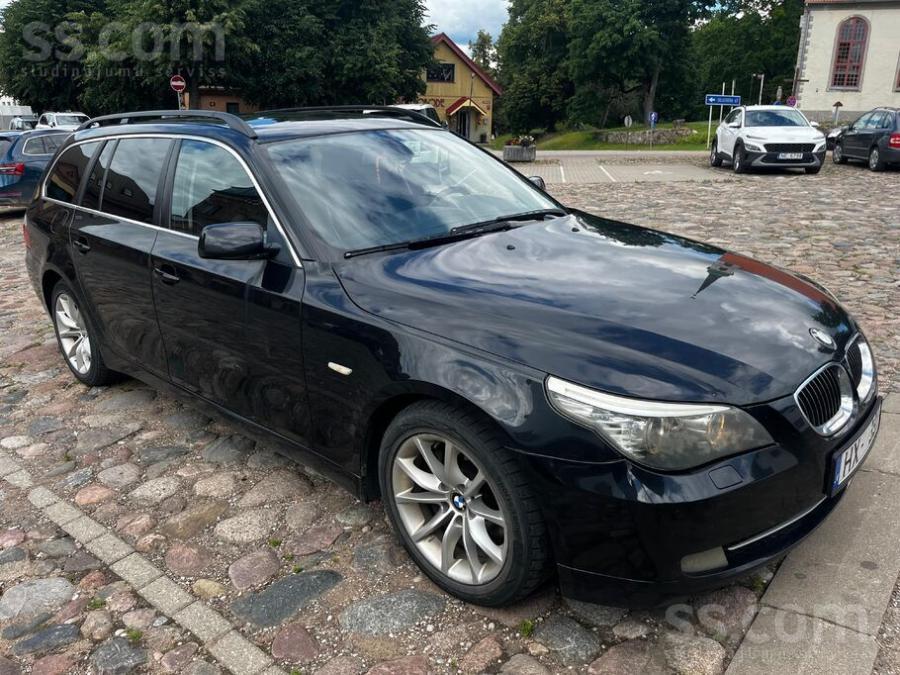 Черный БМВ 525 2007 в Рига, объемом двигателя 3.00 л и пробегом 355 тыс. км за 3300 €, фото 3 на AUTOMOTO.COM.LV