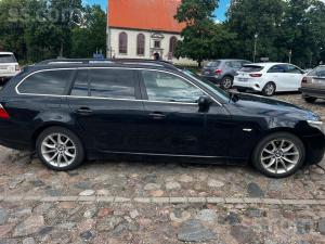 Черный БМВ 525 2007 в Рига, объемом двигателя 3.00 л и пробегом 355 тыс. км за 3300 €, фото 4 на AUTOMOTO.COM.LV