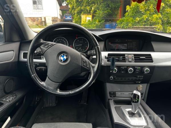 Melns BMW 525 2007 Rīga, ar dzinēja tilpumu 3.00 L un nobraukumu 355 tūkst. km par 3300 €, foto 9 vietnē AUTOMOTO.COM.LV