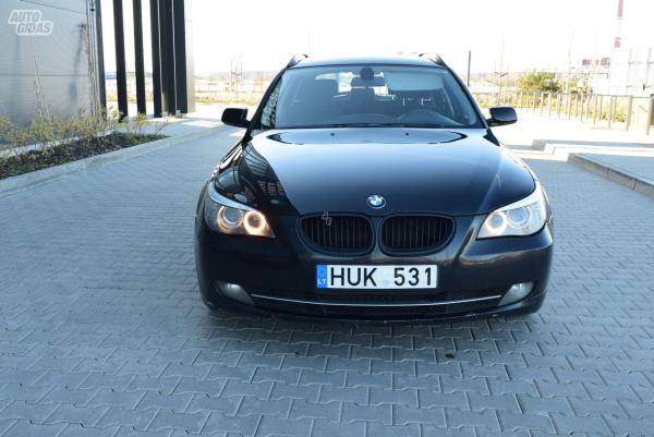 Melns BMW 525 2007 Viļņa, ar dzinēja tilpumu 3.00 L un nobraukumu 485 tūkst. km par 3400 €, foto 2 vietnē AUTOMOTO.COM.LV