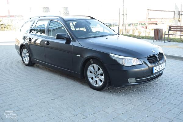 Melns BMW 525 2007 Viļņa, ar dzinēja tilpumu 3.00 L un nobraukumu 485 tūkst. km par 3400 €, foto 3 vietnē AUTOMOTO.COM.LV