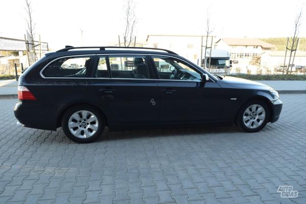Melns BMW 525 2007 Viļņa, ar dzinēja tilpumu 3.00 L un nobraukumu 485 tūkst. km par 3400 €, foto 4 vietnē AUTOMOTO.COM.LV