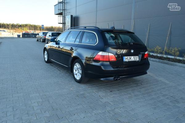 Melns BMW 525 2007 Viļņa, ar dzinēja tilpumu 3.00 L un nobraukumu 485 tūkst. km par 3400 €, foto 7 vietnē AUTOMOTO.COM.LV