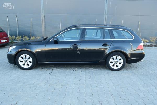 Melns BMW 525 2007 Viļņa, ar dzinēja tilpumu 3.00 L un nobraukumu 485 tūkst. km par 3400 €, foto 8 vietnē AUTOMOTO.COM.LV