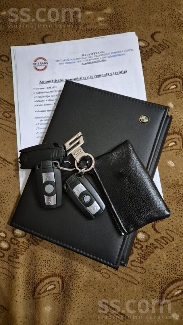 Melns BMW 525 2007 Rīga, ar dzinēja tilpumu 3.00 L un nobraukumu 370 tūkst. km par 5100 €, foto 2 vietnē AUTOMOTO.COM.LV
