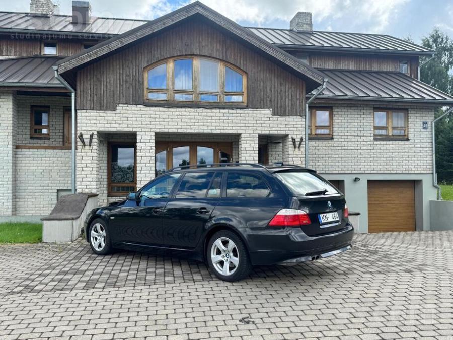 Черный БМВ 525 2007 в Цесис, объемом двигателя 3.00 л и пробегом 311 тыс. км за 5900 €, фото 5 на AUTOMOTO.COM.LV