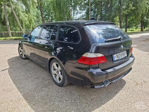 Black BMW 525 2007 in Utena, with an engine capacity of 3.00 L and mileage of 400 thousand km for 2400 €, photo 4 on AUTOMOTO.COM.LV