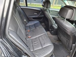 Black BMW 525 2007 in Utena, with an engine capacity of 3.00 L and mileage of 400 thousand km for 2400 €, photo 7 on AUTOMOTO.COM.LV
