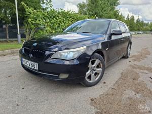 Melns BMW 525 2007 Utena, ar dzinēja tilpumu 3.00 L un nobraukumu 400 tūkst. km par 2300 €, foto  vietnē AUTOMOTO.COM.LV