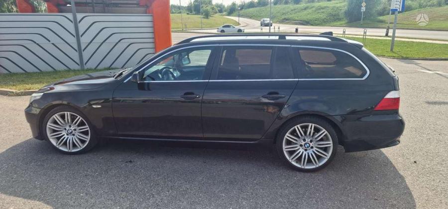 Melns BMW 525 2007 Jonava, ar dzinēja tilpumu 3.00 L un nobraukumu 395 tūkst. km par 4400 €, foto 7 vietnē AUTOMOTO.COM.LV