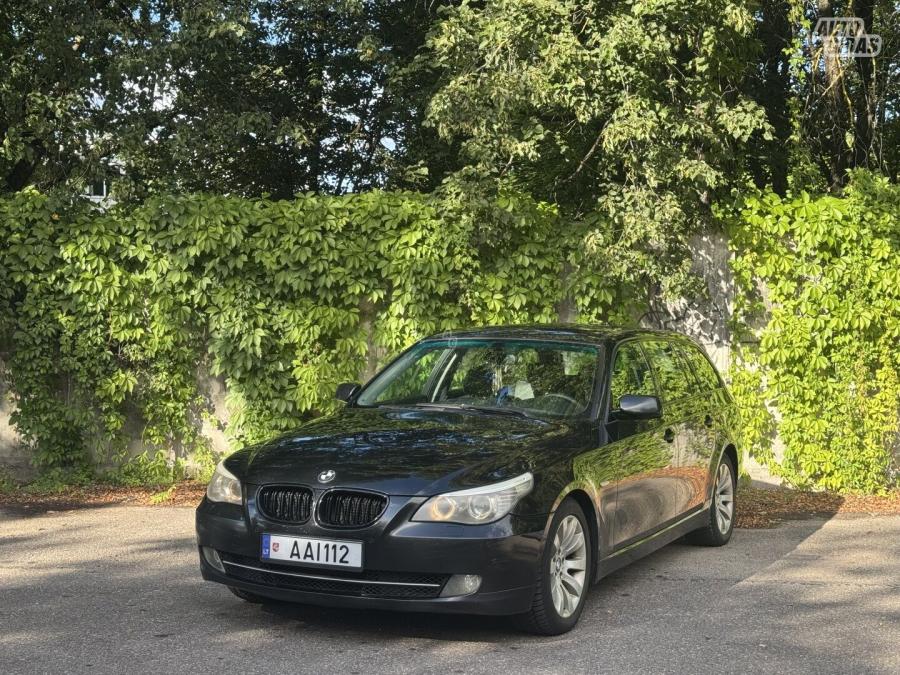 Melns BMW 525 2007 Alīta, ar dzinēja tilpumu 3.00 L un nobraukumu 441 tūkst. km par 2650 €, foto 1 vietnē AUTOMOTO.COM.LV