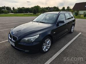 Melns BMW 525 2007 Rīga, ar dzinēja tilpumu 3.00 L un nobraukumu 394 tūkst. km par 1800 €, foto 3 vietnē AUTOMOTO.COM.LV