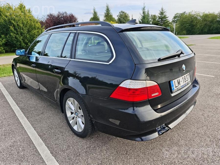 Melns BMW 525 2007 Rīga, ar dzinēja tilpumu 3.00 L un nobraukumu 394 tūkst. km par 1800 €, foto 4 vietnē AUTOMOTO.COM.LV