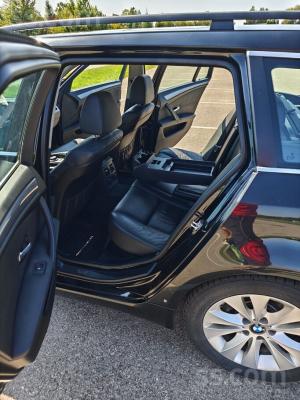 Melns BMW 525 2007 Rīga, ar dzinēja tilpumu 3.00 L un nobraukumu 394 tūkst. km par 1800 €, foto 9 vietnē AUTOMOTO.COM.LV