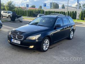 Melns BMW 525 2007 Rīga, ar dzinēja tilpumu 3.00 L un nobraukumu 393 tūkst. km par 3500 €, foto  vietnē AUTOMOTO.COM.LV