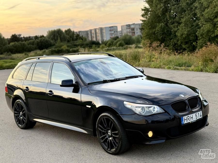 Black BMW 525 2007 in Radviliskis, with an engine capacity of 2.50 L and mileage of 456 thousand km for 4700 €, photo 11 on AUTOMOTO.COM.LV