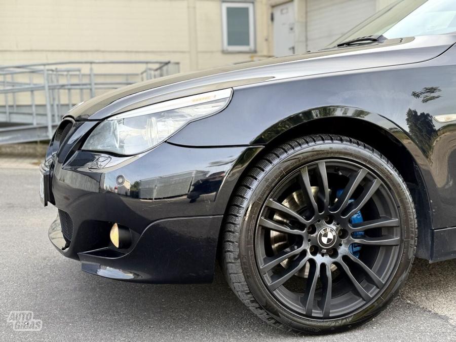 Black BMW 525 2007 in Radviliskis, with an engine capacity of 2.50 L and mileage of 456 thousand km for 4700 €, photo 16 on AUTOMOTO.COM.LV