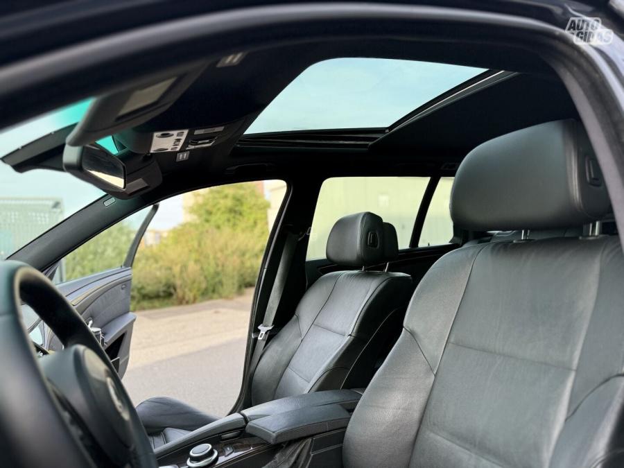 Black BMW 525 2007 in Radviliskis, with an engine capacity of 2.50 L and mileage of 456 thousand km for 4700 €, photo 23 on AUTOMOTO.COM.LV