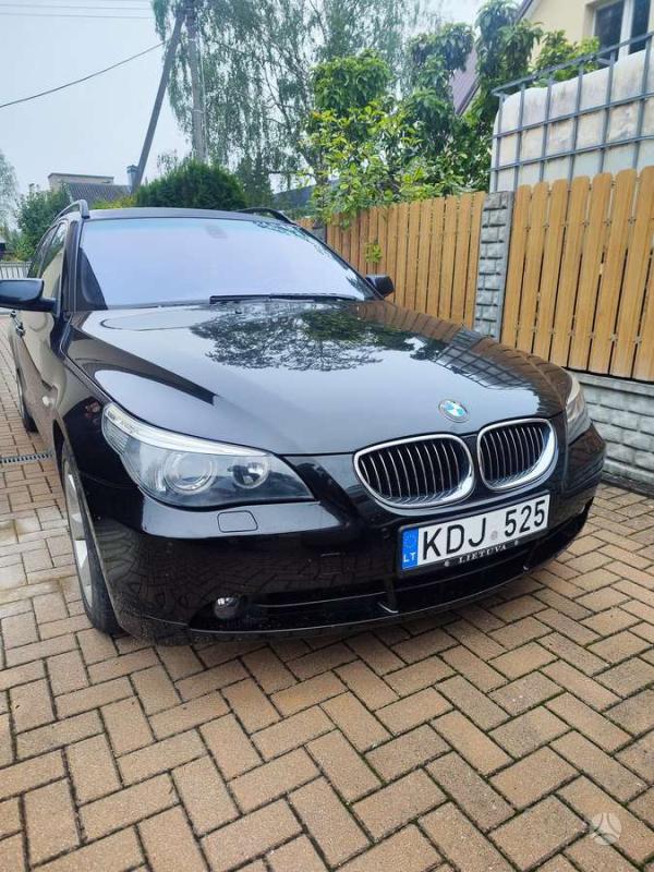 Черный БМВ 525 2007 в Паневежис, объемом двигателя 2.50 л и пробегом 311 тыс. км за 2850 €, фото 9 на AUTOMOTO.COM.LV