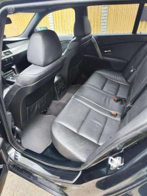 Melns BMW 525 2007 Panevēža, ar dzinēja tilpumu 2.50 L un nobraukumu 311 tūkst. km par 2850 €, foto 13 vietnē AUTOMOTO.COM.LV