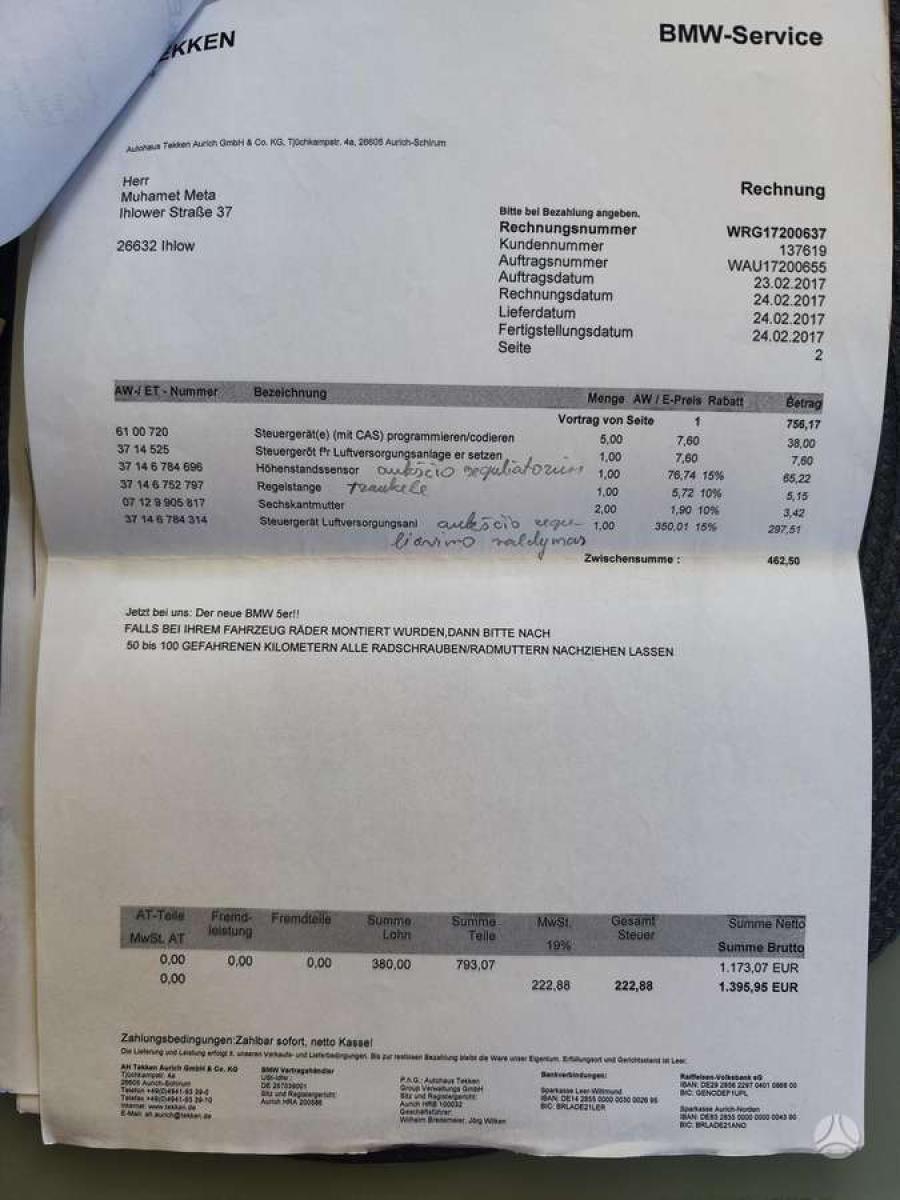 Melns BMW 525 2007 Panevēža, ar dzinēja tilpumu 2.50 L un nobraukumu 311 tūkst. km par 2850 €, foto 28 vietnē AUTOMOTO.COM.LV