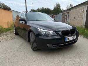Melns BMW 525 2007 Rīga, ar dzinēja tilpumu 3.00 L un nobraukumu 339 tūkst. km par 4700 €, foto  vietnē AUTOMOTO.COM.LV
