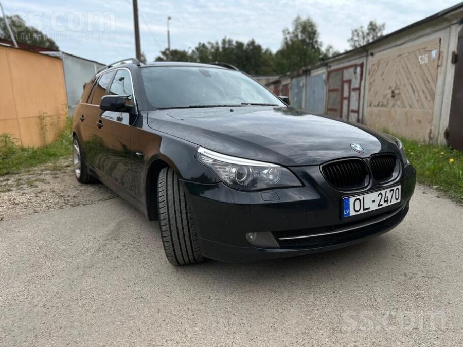 Melns BMW 525 2007 Rīga, ar dzinēja tilpumu 3.00 L un nobraukumu 339 tūkst. km par 4700 €, foto 1 vietnē AUTOMOTO.COM.LV