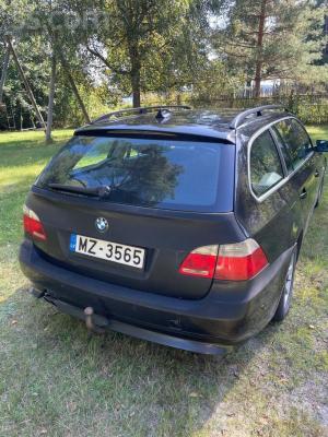 Melns BMW 525 2007 Rīga, ar dzinēja tilpumu 2.50 L un nobraukumu 307 tūkst. km par 3500 €, foto 4 vietnē AUTOMOTO.COM.LV