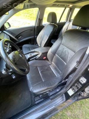Melns BMW 525 2007 Rīga, ar dzinēja tilpumu 2.50 L un nobraukumu 307 tūkst. km par 3500 €, foto 7 vietnē AUTOMOTO.COM.LV