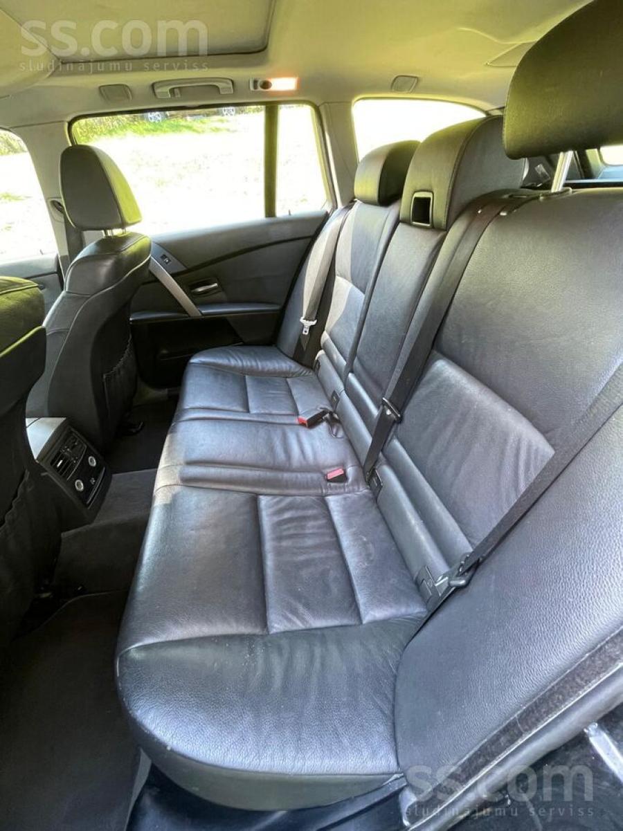 Melns BMW 525 2007 Rīga, ar dzinēja tilpumu 2.50 L un nobraukumu 307 tūkst. km par 3500 €, foto 8 vietnē AUTOMOTO.COM.LV