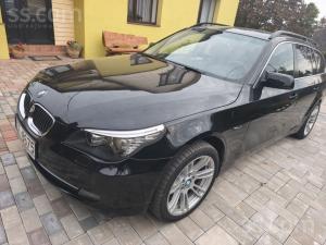 Черный БМВ 525 2007 в Екабпилс, объемом двигателя 2.90 л и пробегом 224 тыс. км за 5500 €, фото  на AUTOMOTO.COM.LV