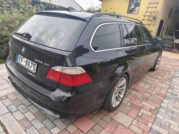 Melns BMW 525 2007 Jēkabpils, ar dzinēja tilpumu 2.90 L un nobraukumu 224 tūkst. km par 5500 €, foto 4 vietnē AUTOMOTO.COM.LV