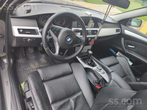 Melns BMW 525 2007 Jēkabpils, ar dzinēja tilpumu 2.90 L un nobraukumu 224 tūkst. km par 5500 €, foto 7 vietnē AUTOMOTO.COM.LV