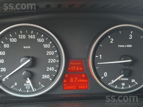 Melns BMW 525 2007 Jēkabpils, ar dzinēja tilpumu 2.90 L un nobraukumu 224 tūkst. km par 5500 €, foto 8 vietnē AUTOMOTO.COM.LV