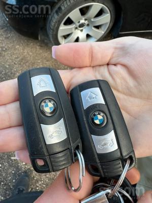 Black BMW 525 2007 in Tukums, with an engine capacity of 3.00 L and mileage of 359 thousand km for 4699 €, photo 26 on AUTOMOTO.COM.LV