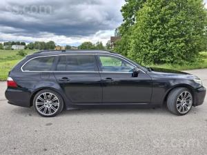 Black BMW 525 2008 in Valka, with an engine capacity of 3.00 L and mileage of 406 thousand km for 3000 €, photo 7 on AUTOMOTO.COM.LV