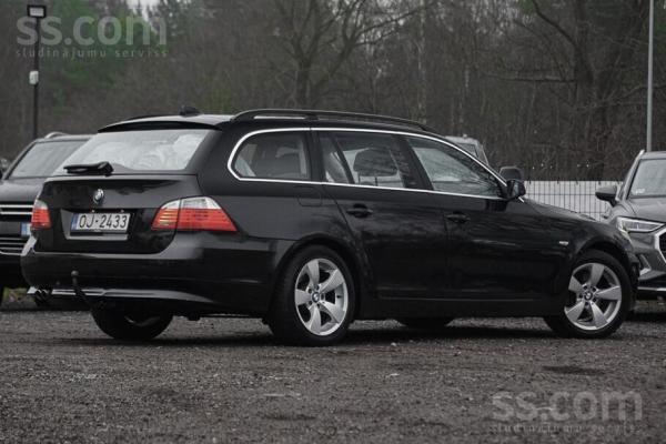 Melns BMW 525 2008 Rīga, ar dzinēja tilpumu 3.00 L un nobraukumu 268 tūkst. km par 5990 €, foto 4 vietnē AUTOMOTO.COM.LV
