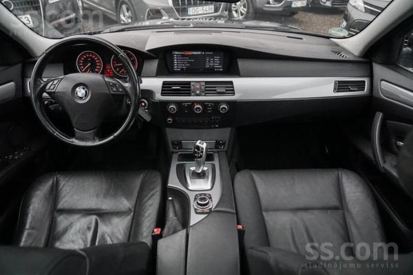 Melns BMW 525 2008 Rīga, ar dzinēja tilpumu 3.00 L un nobraukumu 268 tūkst. km par 5990 €, foto 10 vietnē AUTOMOTO.COM.LV