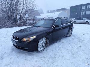 Black BMW 525 2008 in Kaunas, with an engine capacity of 2.99 L and mileage of 362 thousand km for 3850 €, photo 3 on AUTOMOTO.COM.LV