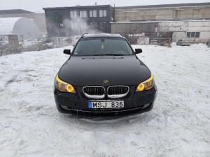 Black BMW 525 2008 in Kaunas, with an engine capacity of 2.99 L and mileage of 362 thousand km for 3850 €, photo 9 on AUTOMOTO.COM.LV