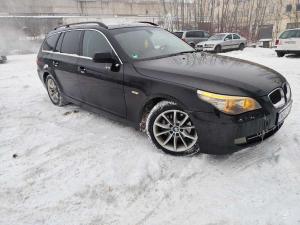 Black BMW 525 2008 in Kaunas, with an engine capacity of 2.99 L and mileage of 362 thousand km for 3850 €, photo 10 on AUTOMOTO.COM.LV