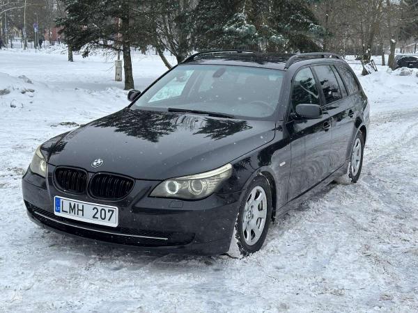 Melns BMW 525 2008 Klaipėda, ar dzinēja tilpumu 2.99 L un nobraukumu 350 tūkst. km par 2999 €, foto 1 vietnē AUTOMOTO.COM.LV
