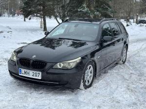 Black BMW 525 2008 in Klaipeda, with an engine capacity of 2.99 L and mileage of 350 thousand km for 2999 €, photo  on AUTOMOTO.COM.LV