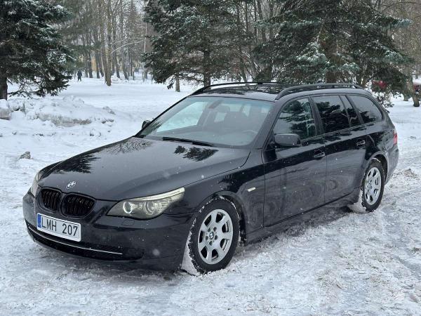 Melns BMW 525 2008 Klaipėda, ar dzinēja tilpumu 2.99 L un nobraukumu 350 tūkst. km par 2999 €, foto 2 vietnē AUTOMOTO.COM.LV