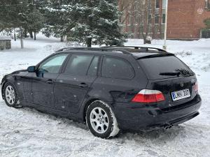 Melns BMW 525 2008 Klaipėda, ar dzinēja tilpumu 2.99 L un nobraukumu 350 tūkst. km par 2999 €, foto 5 vietnē AUTOMOTO.COM.LV