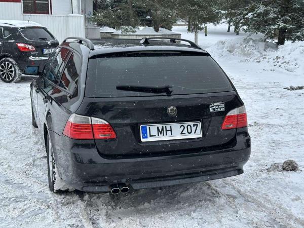 Melns BMW 525 2008 Klaipėda, ar dzinēja tilpumu 2.99 L un nobraukumu 350 tūkst. km par 2999 €, foto 7 vietnē AUTOMOTO.COM.LV