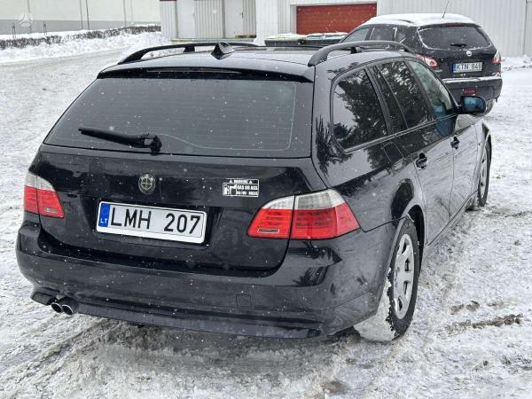 Melns BMW 525 2008 Klaipėda, ar dzinēja tilpumu 2.99 L un nobraukumu 350 tūkst. km par 2999 €, foto 8 vietnē AUTOMOTO.COM.LV