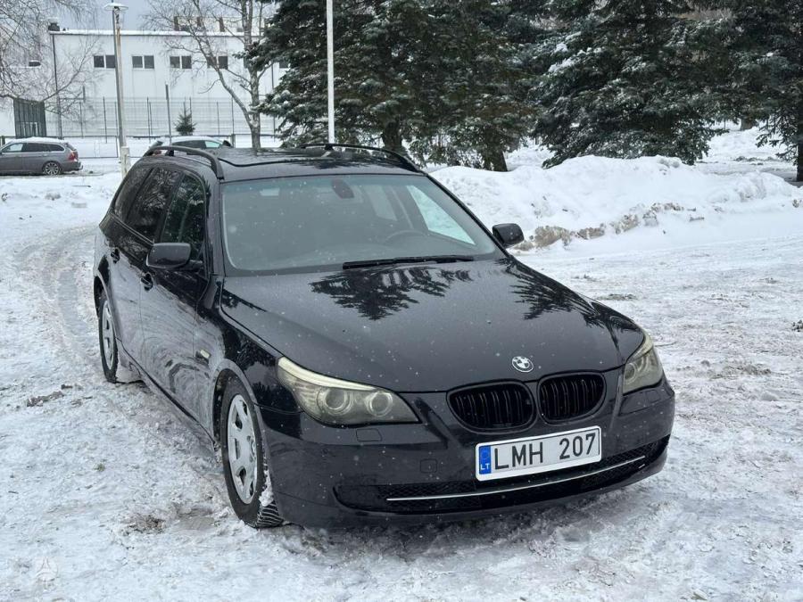 Melns BMW 525 2008 Klaipėda, ar dzinēja tilpumu 2.99 L un nobraukumu 350 tūkst. km par 2999 €, foto 13 vietnē AUTOMOTO.COM.LV