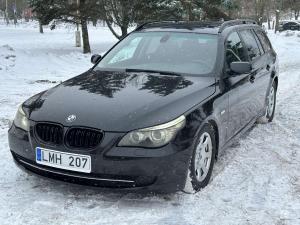 Melns BMW 525 2008 Klaipėda, ar dzinēja tilpumu 2.99 L un nobraukumu 350 tūkst. km par 2999 €, foto 15 vietnē AUTOMOTO.COM.LV